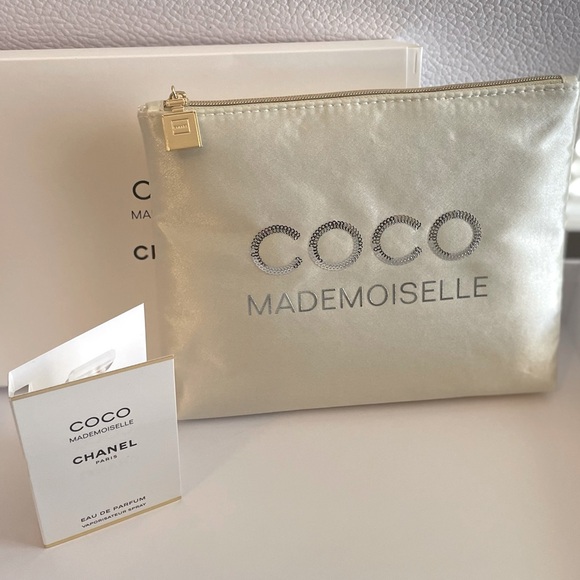 CHANEL | Bags | Limited Edition Coco Mademoiselle Pouch Coco Sample Nib ...